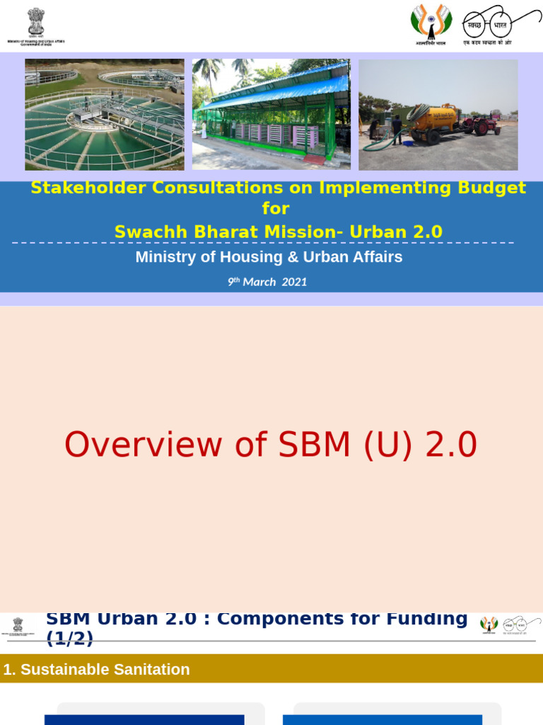 SBM 2.0-Stakeholder Consultations - 9th March 2021-V3 | PDF ...