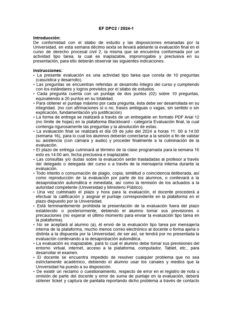 Ef DPC2 | PDF | Ley común | Justicia