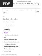Models of Electrical Circuits - BBC Bitesize | PDF | Series And ...