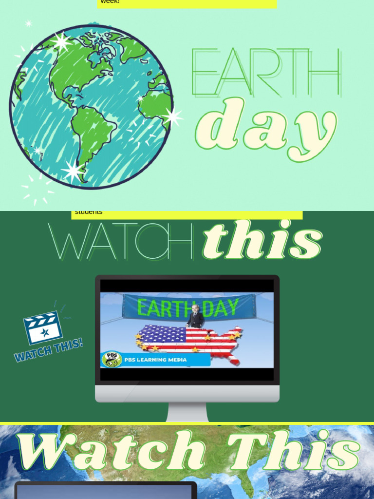 Earth Day | PDF
