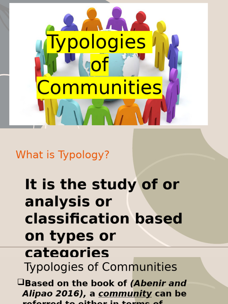 Lesson 6 Community Pdf Community Society