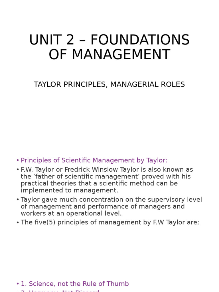 Unit 2 Management - Managerial Roles | PDF | Skill | Knowledge