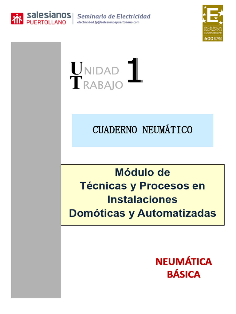 Práctica de Neumática 1 | PDF | Neumática | Neumático