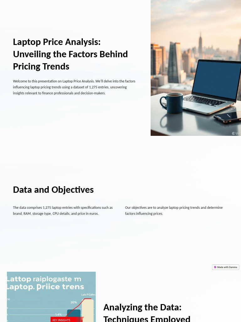 Laptop Pricing Trends and Insights | PDF | Laptop | Pricing