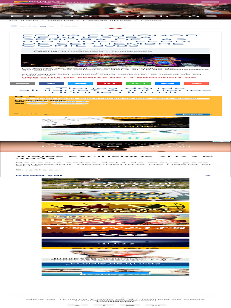 Feria de Conil 2023: Fiesta y Turismo | PDF