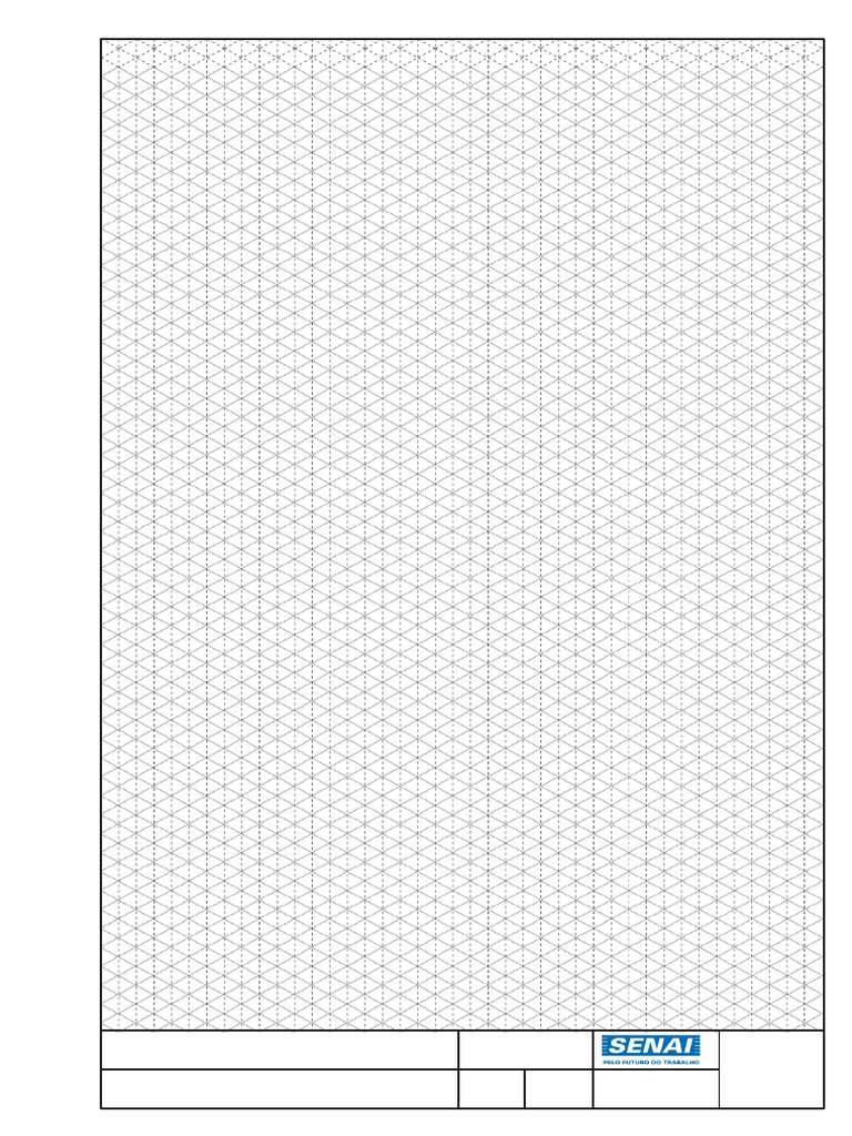 Atividade papel para Vistas Isométricas | PDF