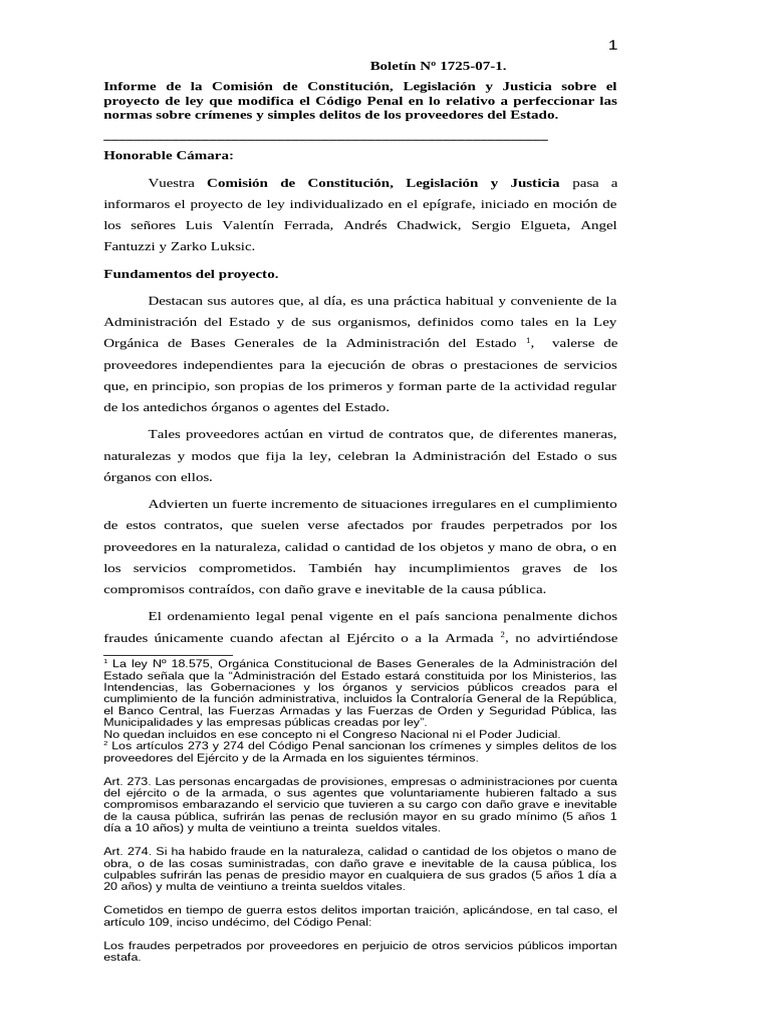 Codigo Penal Articulo 274 | PDF | Derecho penal | Multa (pena)