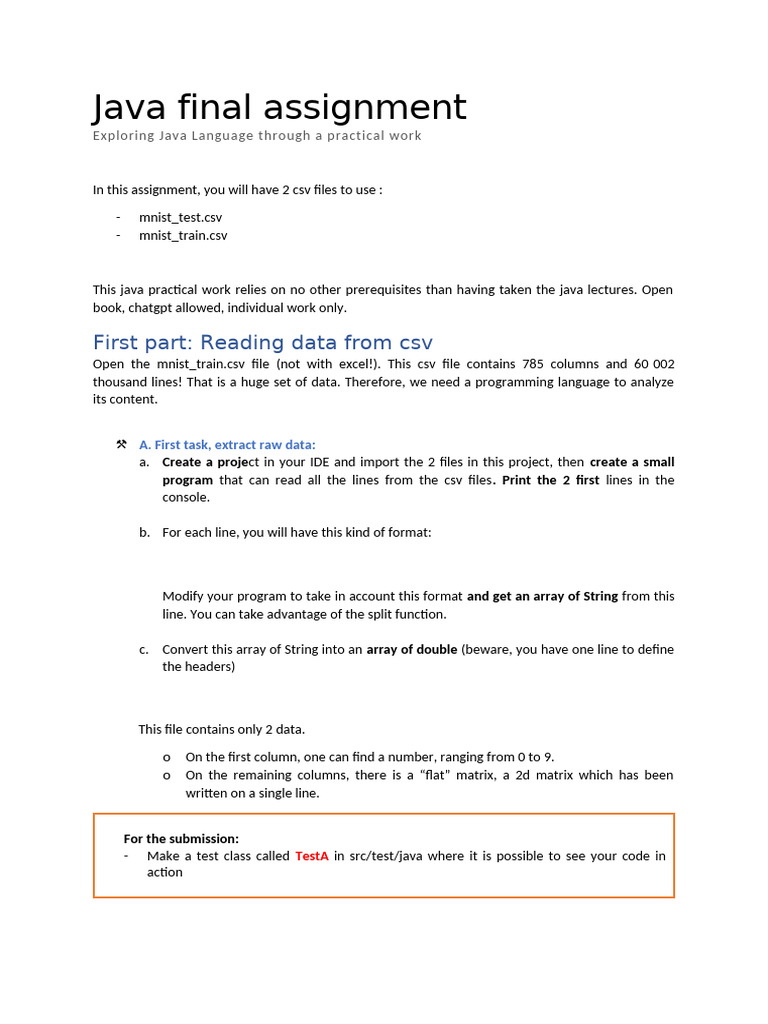 2024f Java Uml Programming | PDF | Machine Learning | Comma Separated Values