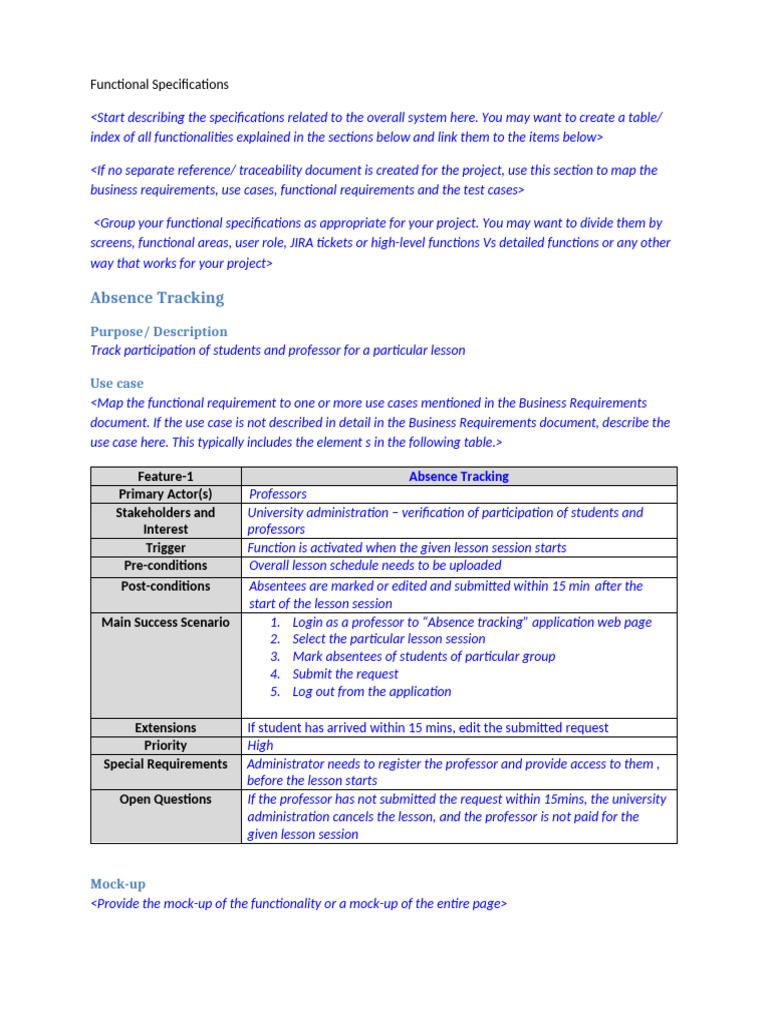 Absence Tracking for Professors | PDF | Button (Computing) | Software Engineering