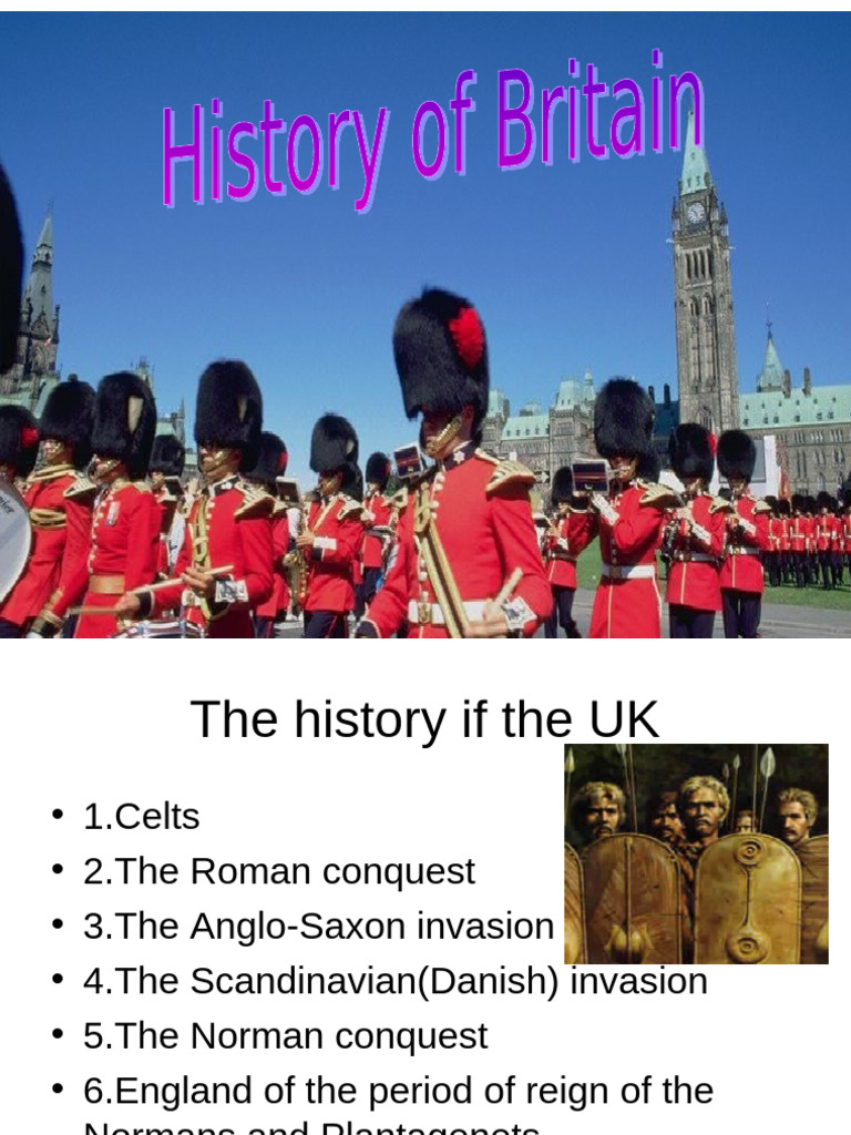 History of the UK: Key Invasions and Eras | PDF | Celts | England