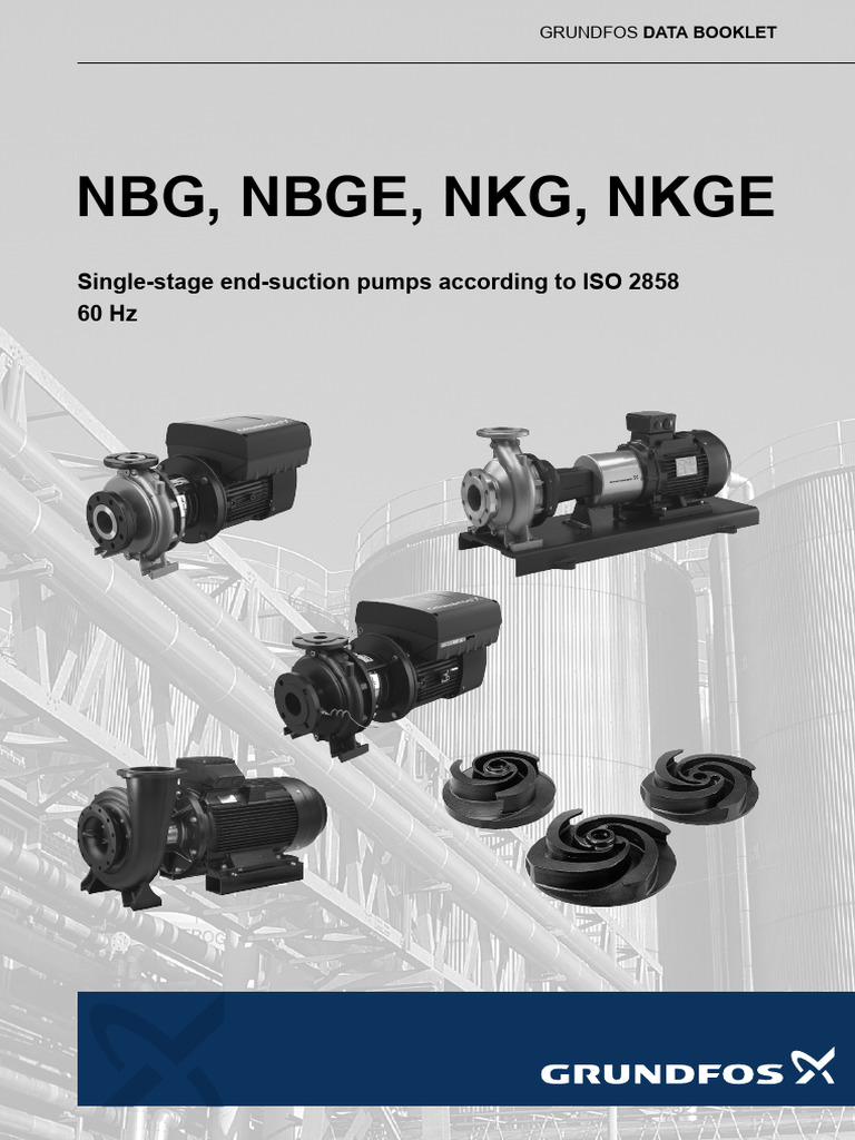 Grundfos ISO 2858 Pump Guide | PDF | Pump | Mechanical Engineering