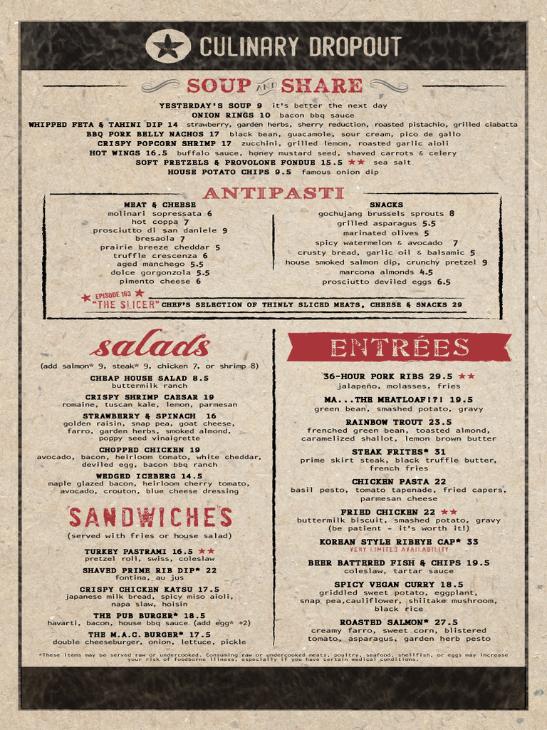CDO-TX Menu Main 8.5x15 052023 v8 WEB-compressed | PDF | French Fries ...