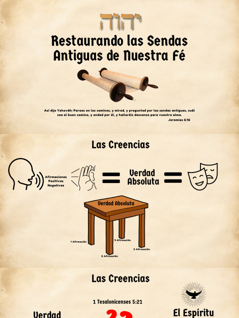 Restauración de Las Sendas Antiguas | PDF | Biblia | protestantismo