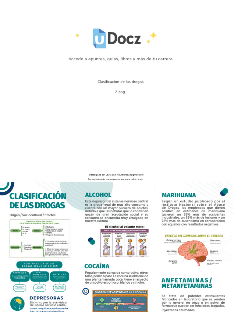 triptico-drogas-abri-586714-downloadable-4649405 | PDF | Drogas | Cocaína
