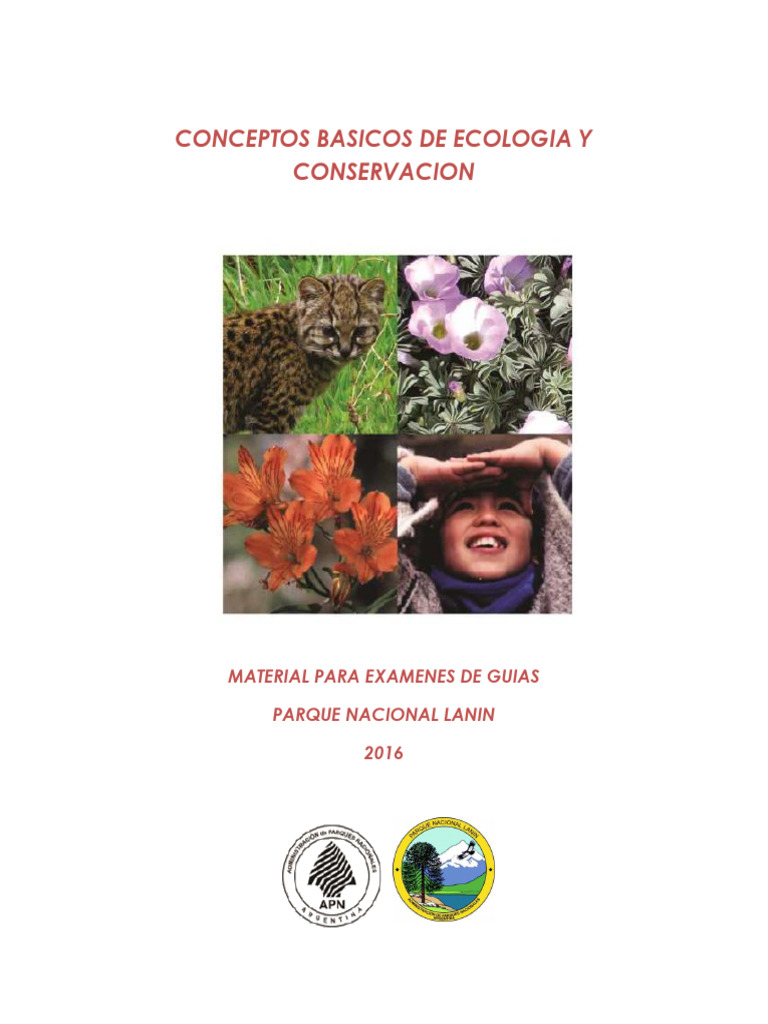 Conceptos Basicos de Ecologia y Conservacion | PDF | Paisaje | Entorno natural