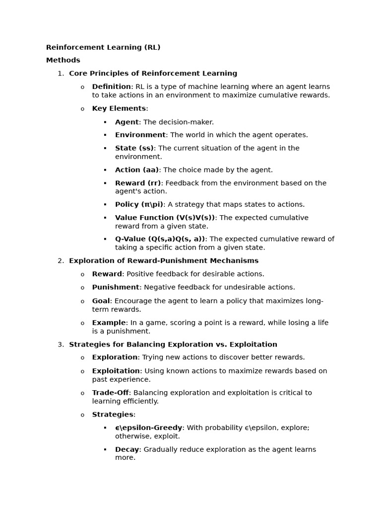 Reinforcement Learning | PDF | Applied Mathematics | Artificial ... Reinforcement Learning | PDF | Applied Mathematics | Artificial ...
