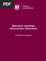 19 Pamoka Kriptografija (6 Pamokų Ciklas) | PDF