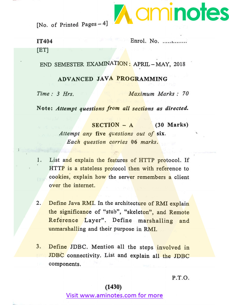 Ami Notes Website Overview | PDF