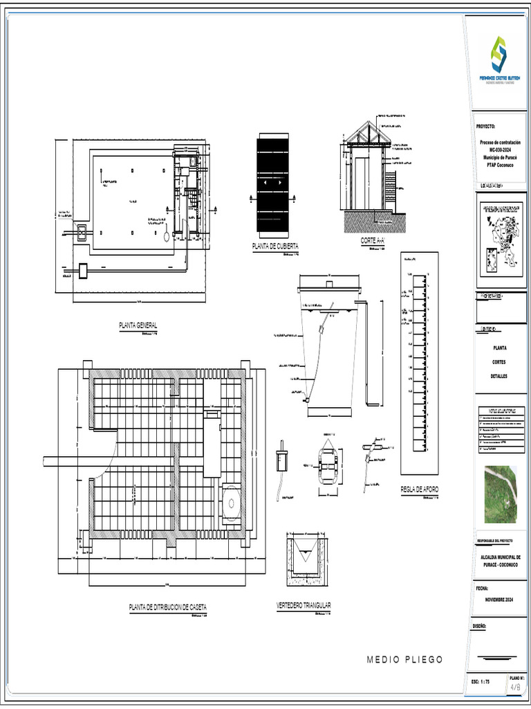 7.6 Detalle 3 PTAP | PDF | Albañilería