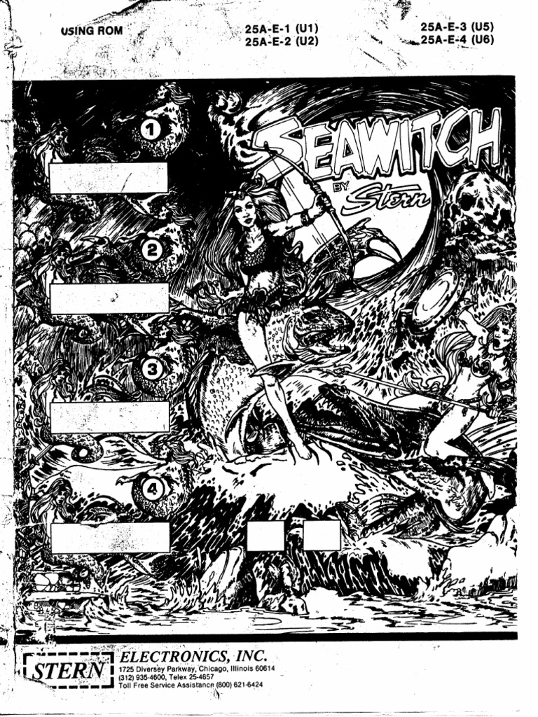 Stern 1980 Seawitch Manual | PDF