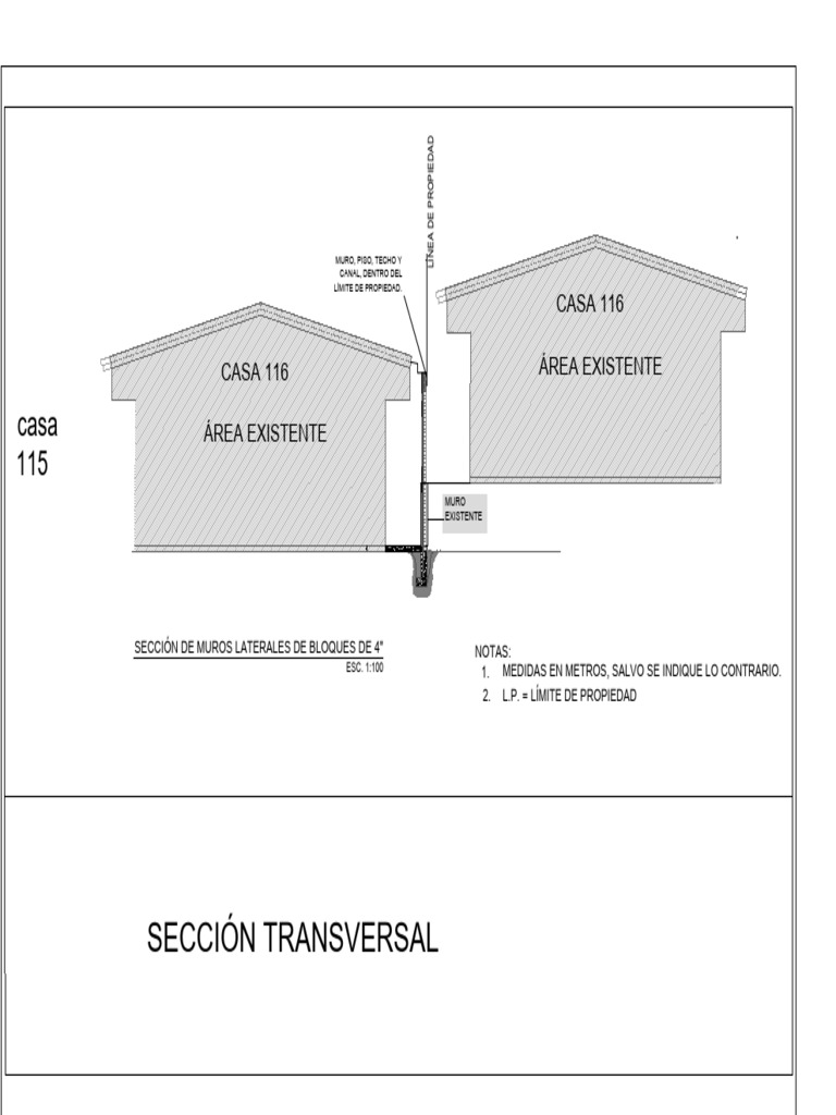 Seccion Transversal | PDF