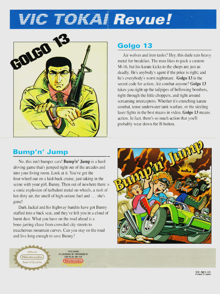 Vic Tokai Revue (1988) | PDF