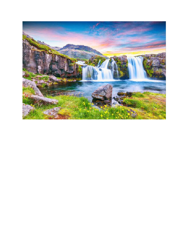 sample image waterfall | PDF