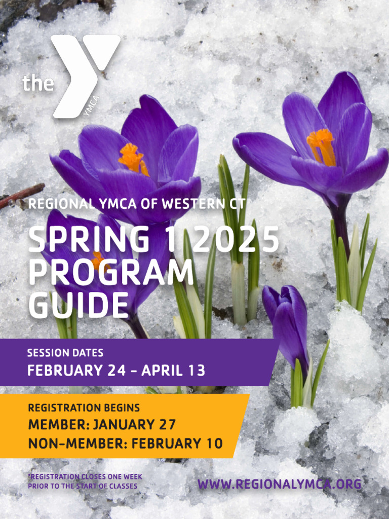 Spring 1 2025 Program Guide Pdf Swimming Sport Swimming