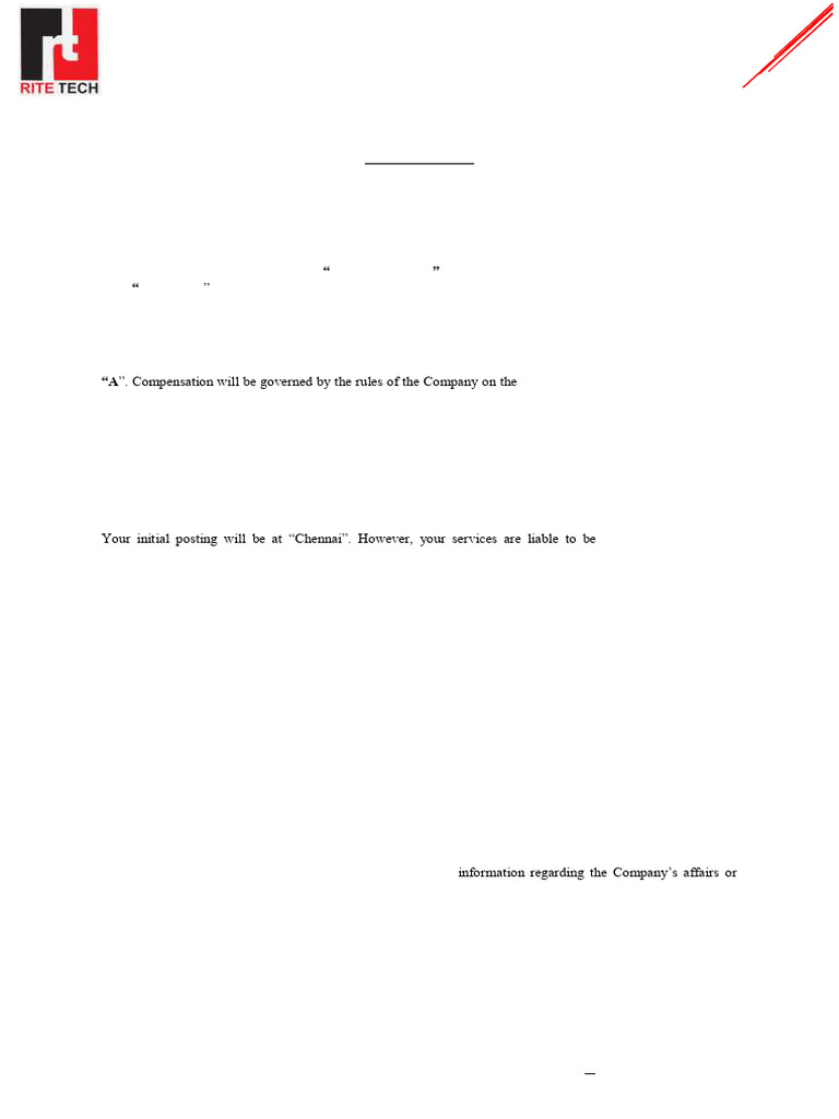 Share Offer Letter | PDF | Board Of Directors | Employment