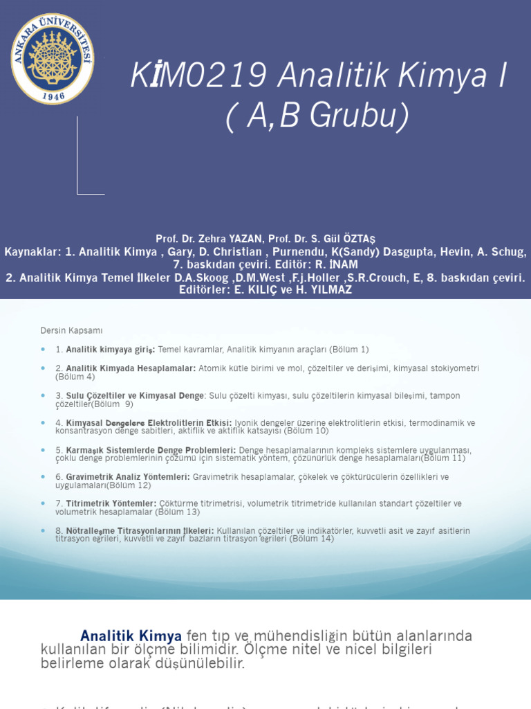 Hafta 1-2 Giriş (1-2) Son | PDF