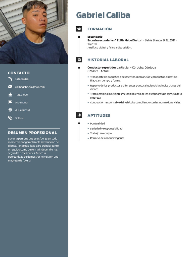 Gabriel Caliba CV | PDF
