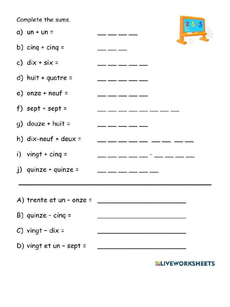 Worksheet | PDF