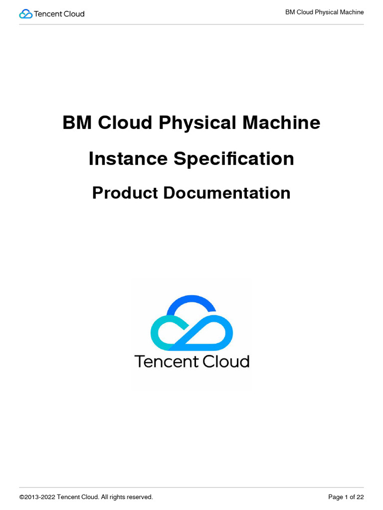 Tencent-Cloud 1171 52405 en | PDF | Graphics Processing Unit | Cloud Computing