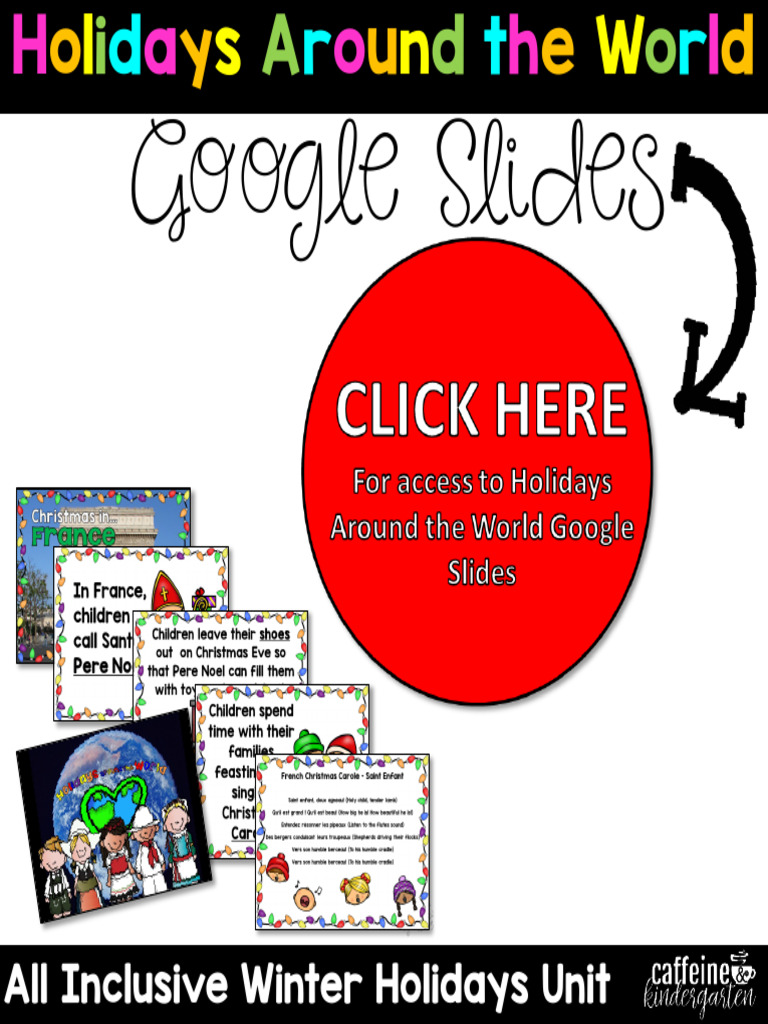 Holidays Around The World Google Slides Page | PDF