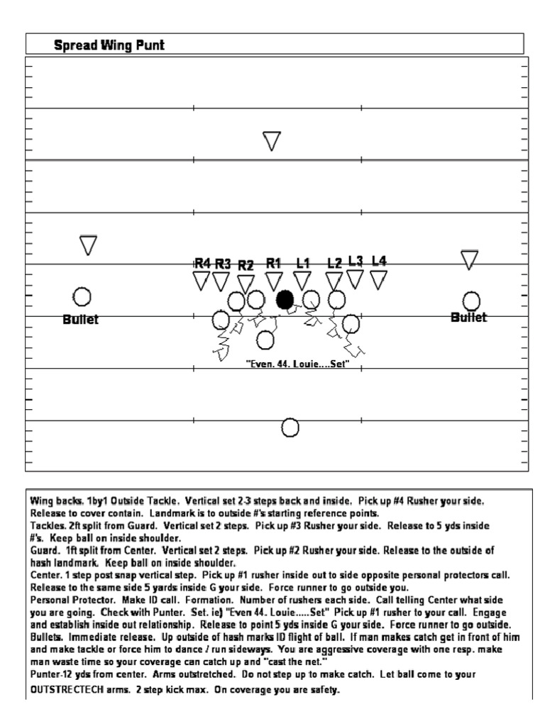 NFL Style Punt | PDF
