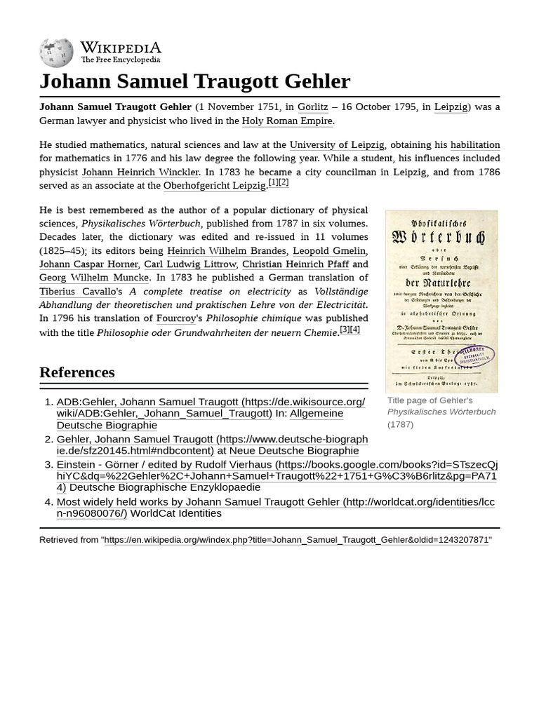 Johann_Samuel_Traugott_Gehler | PDF