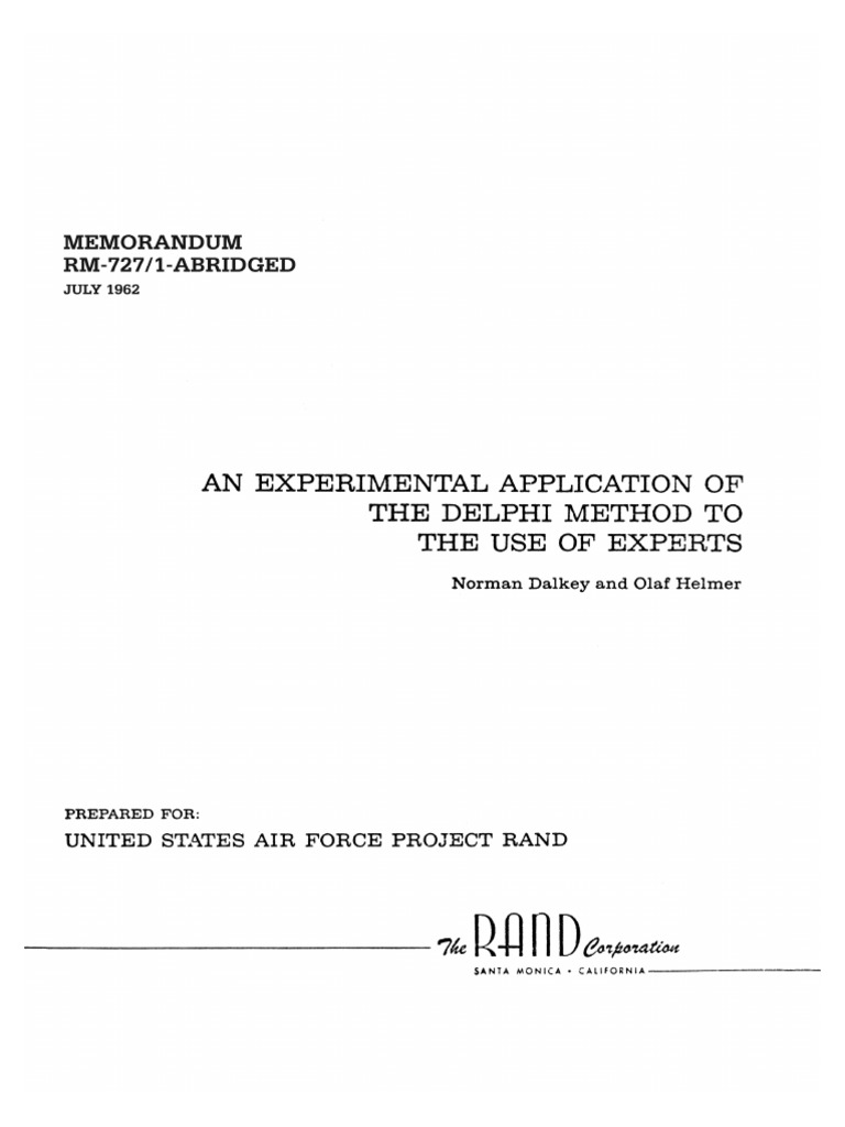 Delphi Original Document | PDF