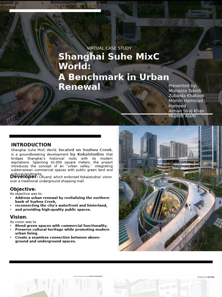 Shanghai Suhe MixC: Urban Renewal Case Study | PDF | Shopping Mall ...