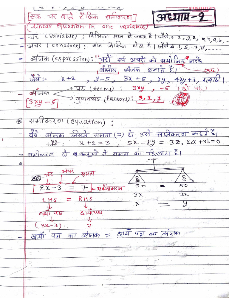 chapter 2 Math Classs 8 | PDF