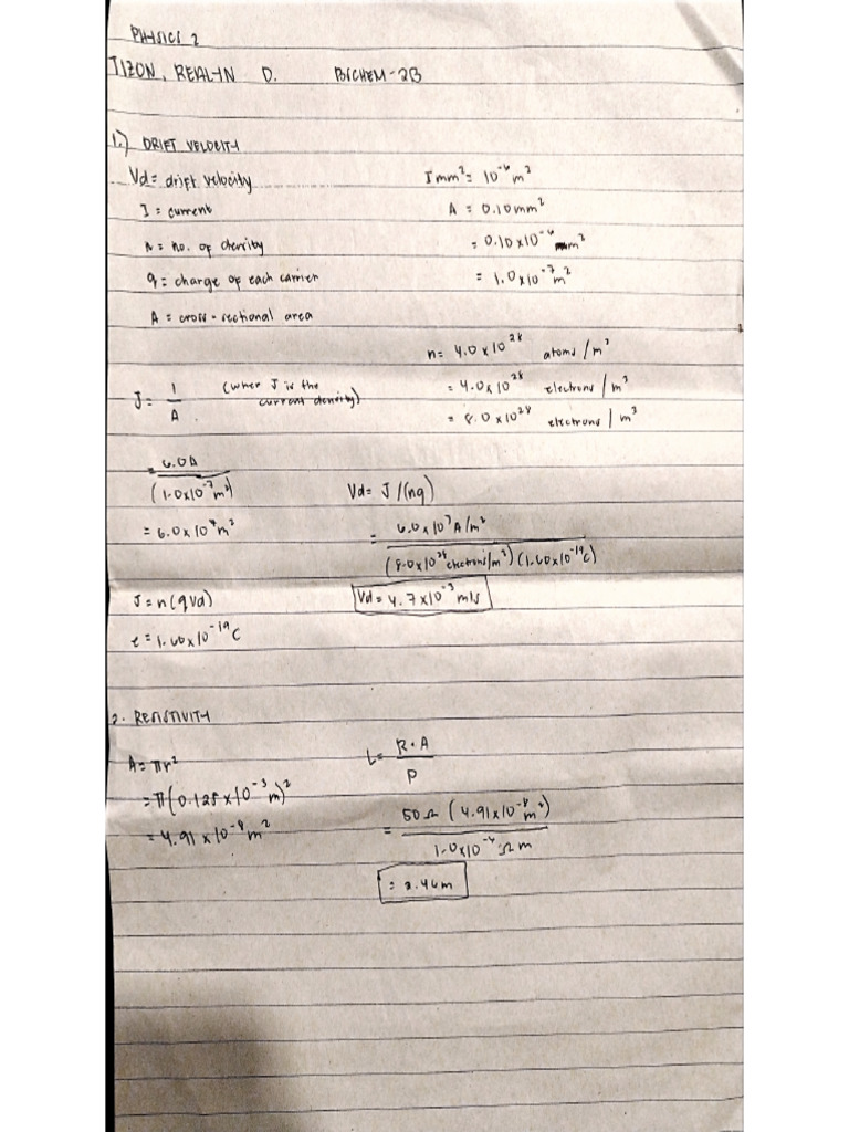 Current And Resistance Solution Pdf