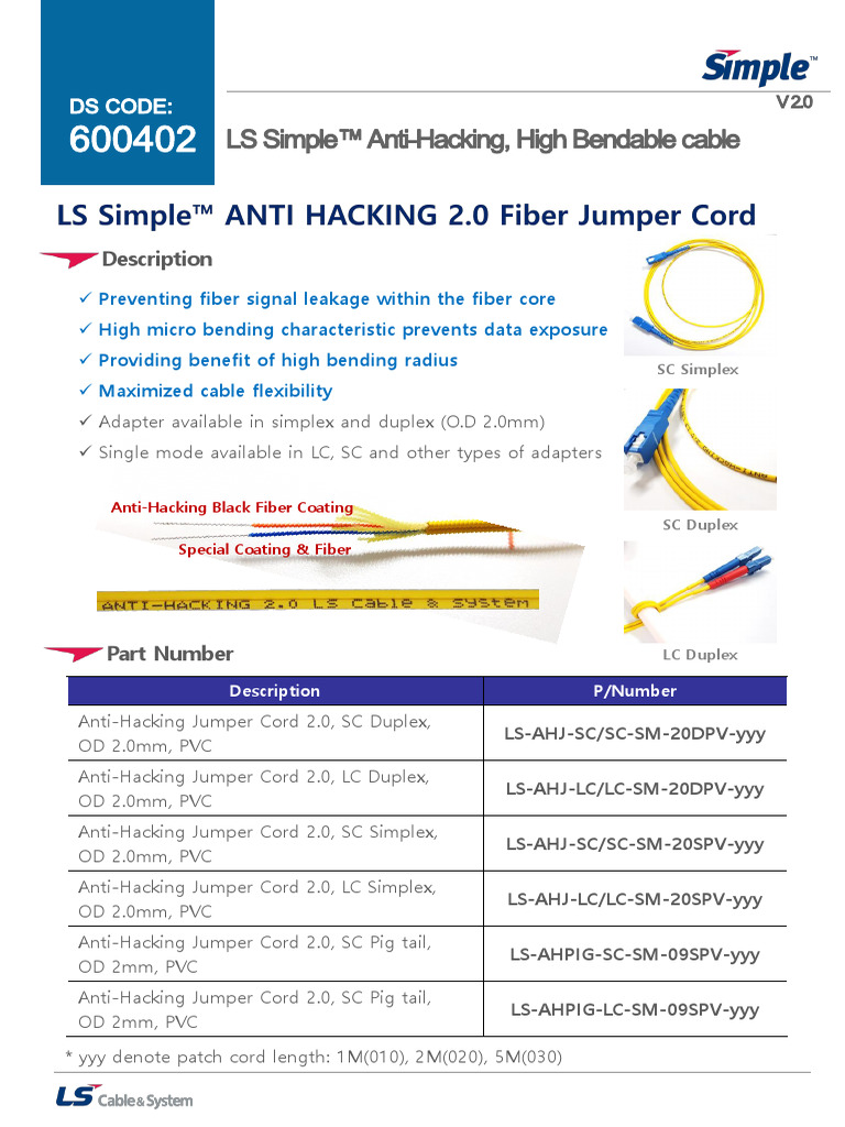 anti hackin fiber code | PDF | Optical Fiber | Telecommunications