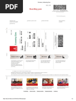 Online Boarding Pass Indigo | PDF | Aviation | Airlines