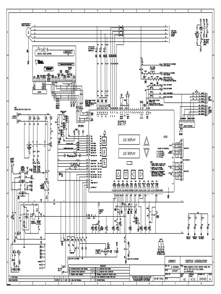 Wiring Diagram For Genpart 6000 | PDF