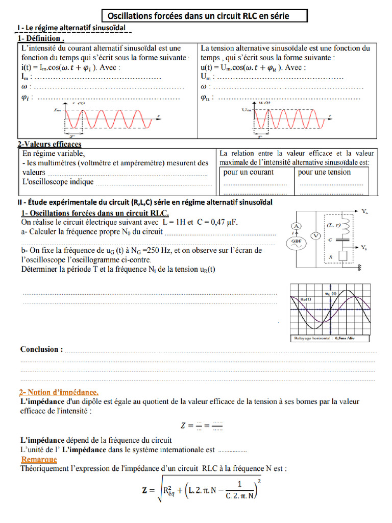 RLC Forcé | PDF