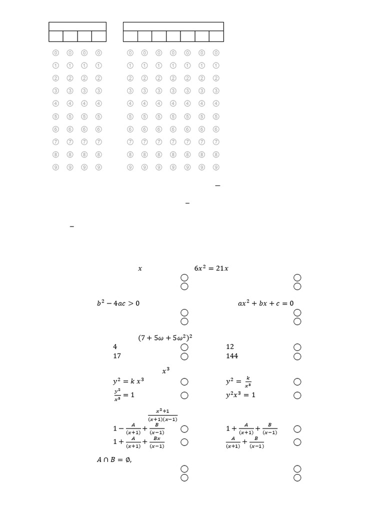 Class 10 Maths Model Paper 3 | PDF | Circle | Quadratic Equation
