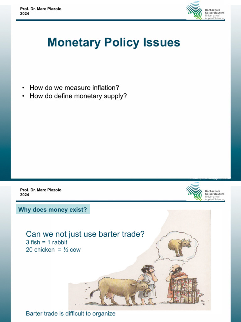 5 CH 2 Monetary Policy Issues 2024 | PDF | Money | Money Supply