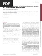 Corrected and Amended Lab Report Policy | PDF | Medical Laboratory ...