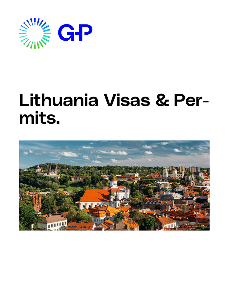 Lithuania Visas & Permits. | PDF | Travel Visa | Human Migration