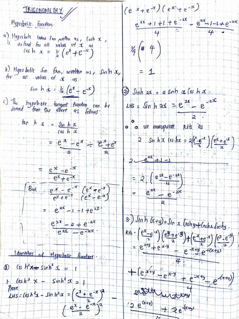 TRIGONOMETRY | PDF