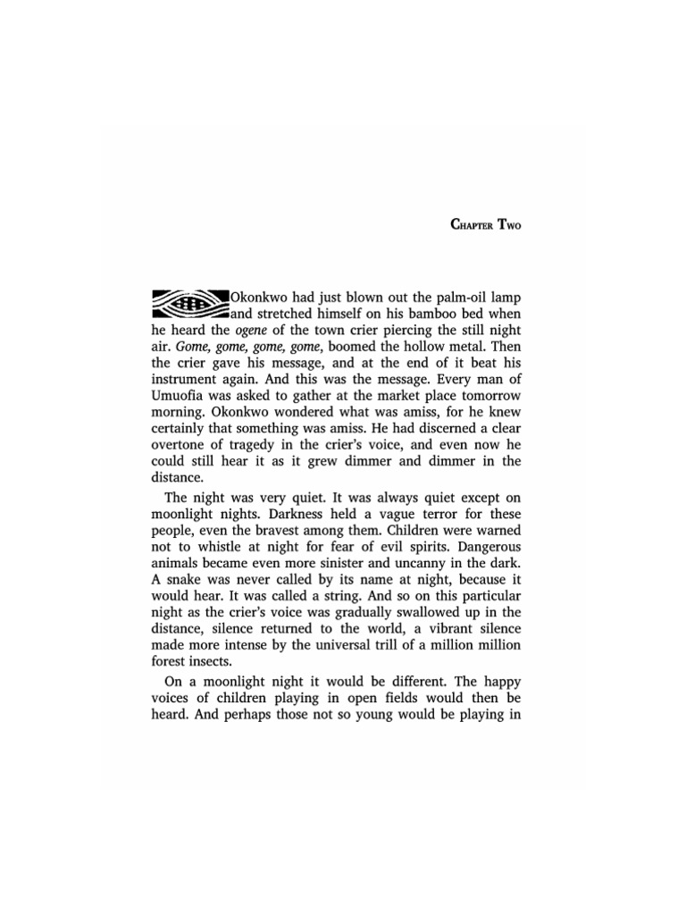 Things_Fall_Apart-Chapter_2 | PDF